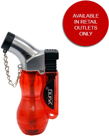 Download Xing, Transparent Red, W/ Chain Cap Pocket Torch Refillable ...