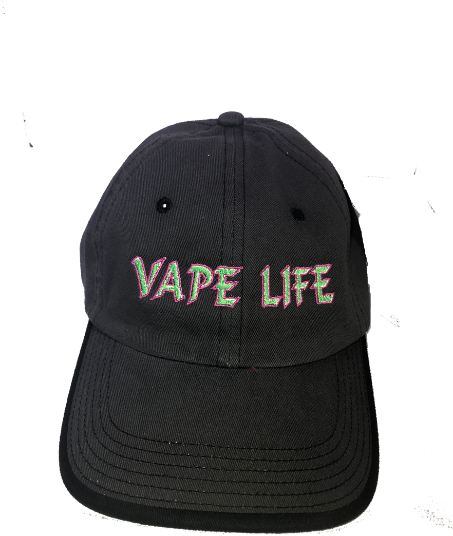Download Vintage Washed Vape Life Cap Png Vape Cover Cap - Baseball Cap ...