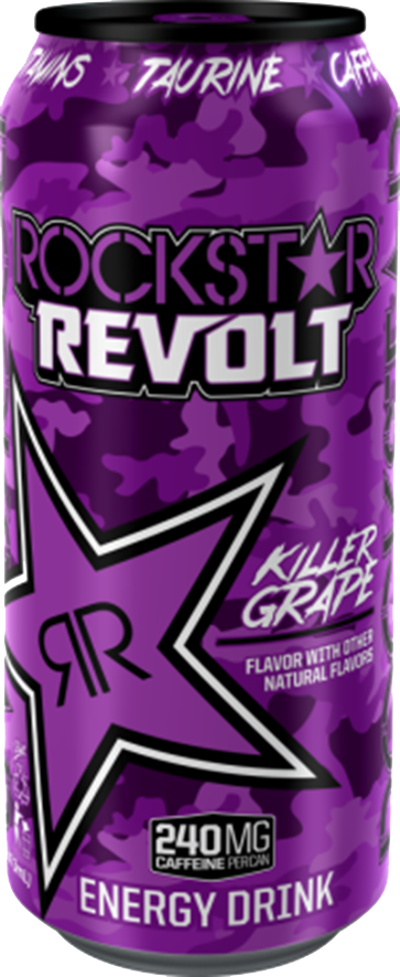 Download Rockstar Revolt Killer Grape - Rockstar Revolt Grape PNG Image ...