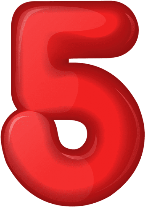 Number Five Clipart Number Five Clipart