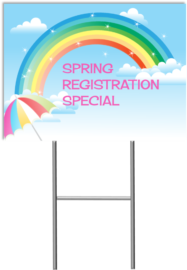 Download Spring Special Yard Sign - Graphic Design PNG Image with No ...
