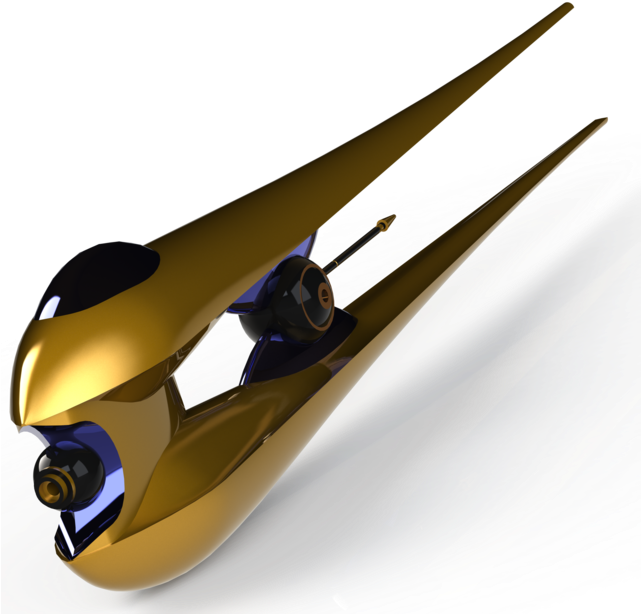 Download Geonosian Starfighter - 3d Model Of A Geonosian Fighter PNG ...