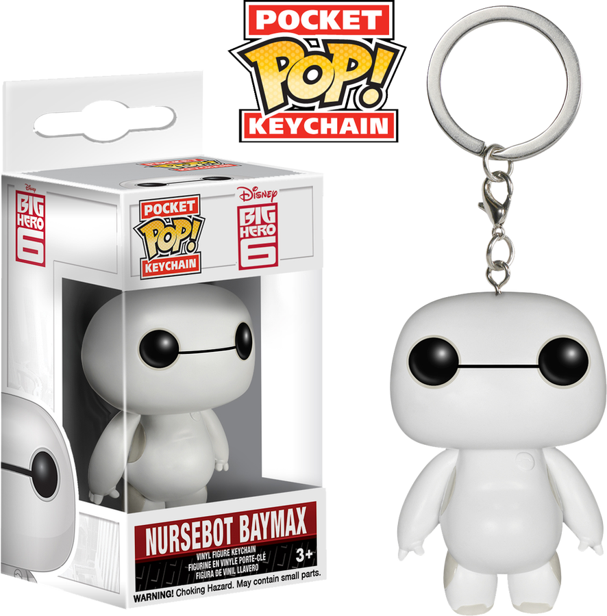 Download Image - Funko Pop Baymax Keychain PNG Image with No Background ...