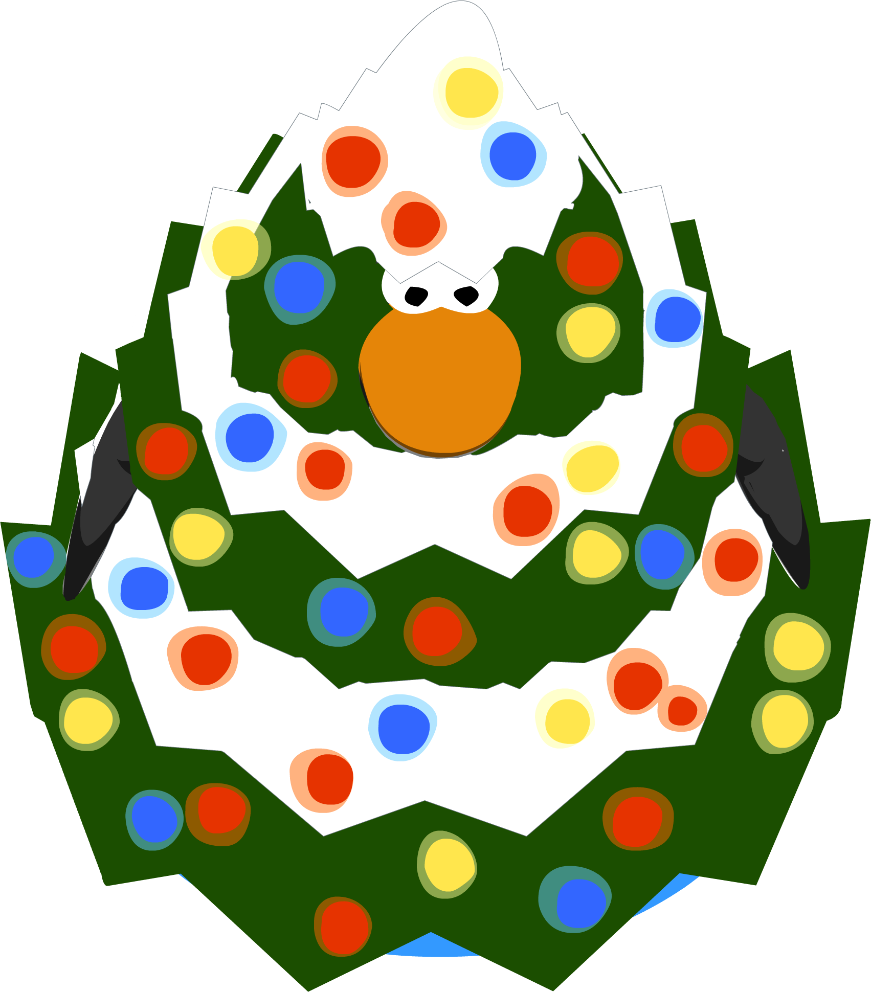 Download The Tree Costume In-game When You Wave - Tree PNG Image with ...