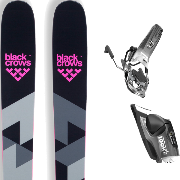 Download Black Crows Corvus 2017 Look Pivot 12 B115 Blk Chrome - Black ...