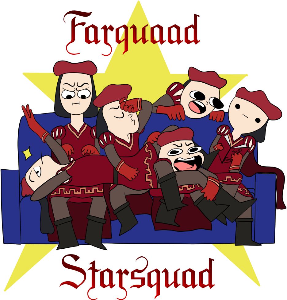 Download “ Finally Did One Of Those “draw The Squad” Things - Cartoon ...