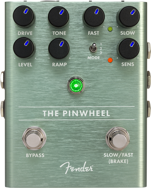 Fender The Pinwheel Rotary Speaker Emulator Pedal - Fender Pinwheel ...