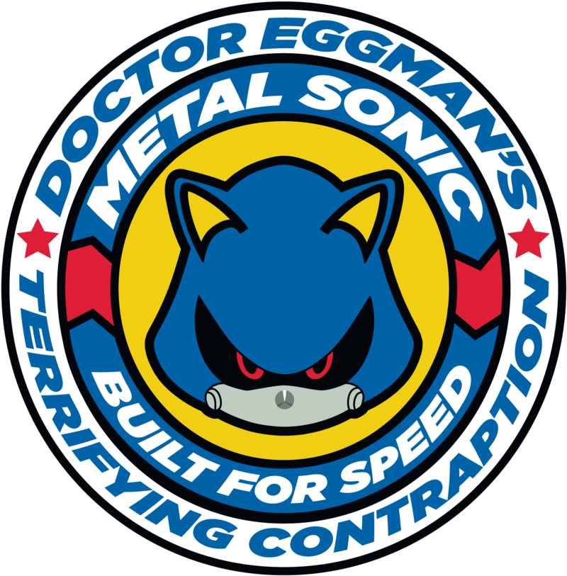 Sonic Patchwork Metal - Emblem - Free Transparent PNG Download - PNGkey