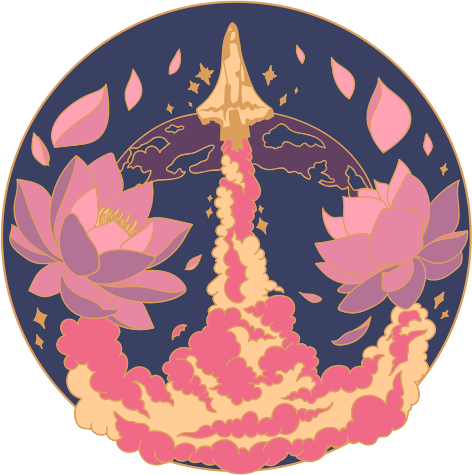 Download Lotus Moon, - Transparent Moon Pixel Art PNG Image with No ...