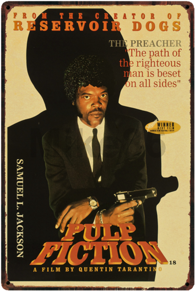 Pulp Fiction Art - Poster - Free Transparent PNG Download - PNGkey