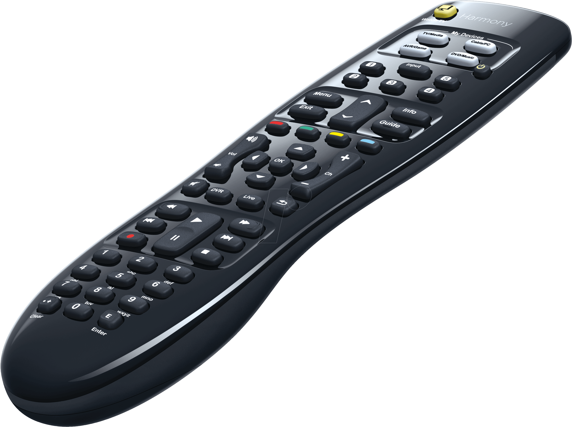 Download Ir Based Remote Control Logitech 915 - 915 000235 PNG Image ...