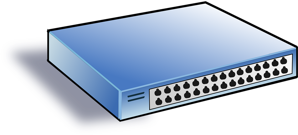 Download Network Switch Vs - Network Switch Clip Art PNG Image with No ...