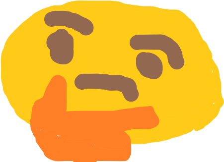 Thinking Emoji Discord Emoji Png Png Emoji Art Thinking - Free ...