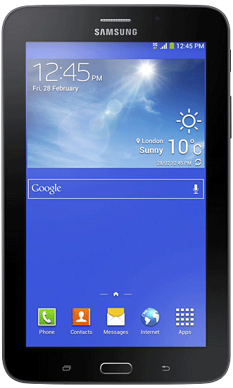 Download Picture Of Galaxy Tab 3 V - Samsung T116 PNG Image with No ...