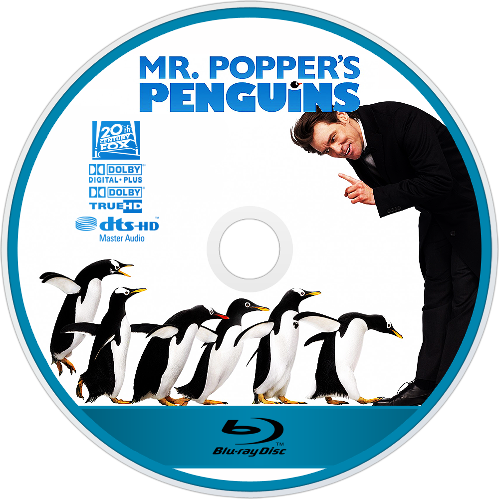 Download Popper's Penguins Bluray Disc Image - Mr Popper's Penguins ...