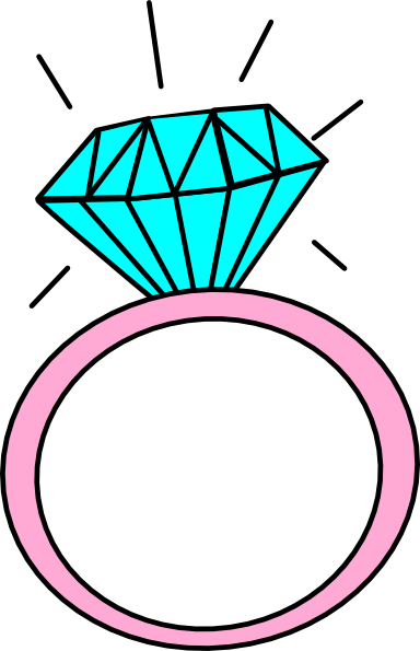 Download Diamond Ring - Cartoon Rings PNG Image with No Background ...