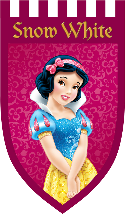 Snow White Flag - Disney Beach Towel Princess Purple Bath Towel 100% ...