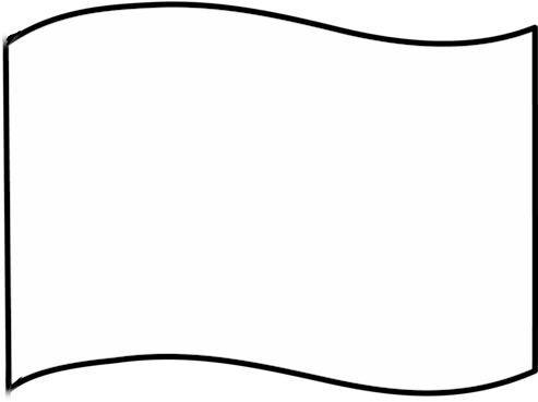 Flag Clipart Plain - Blank Flag Transparent - Free Transparent PNG ...