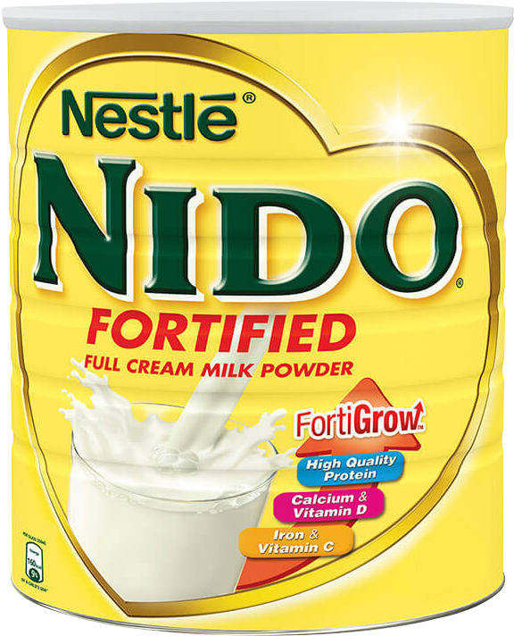 Download Nido® Fortified - Nestle Nido Cream Milk Powder 400gms PNG ...