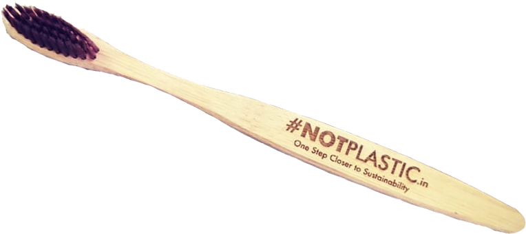 Download Bamboo Toothbrush - Bpa-free Bristles - Toothbrush PNG Image ...