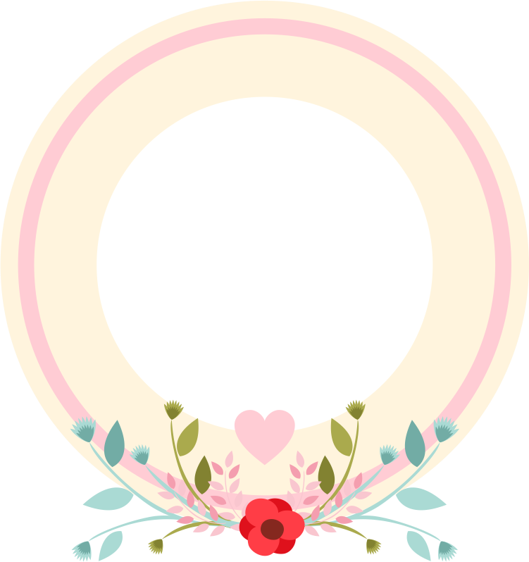 Download Frame Floral, Floral Wreaths, Floral Banners, Doodle - Topper ...