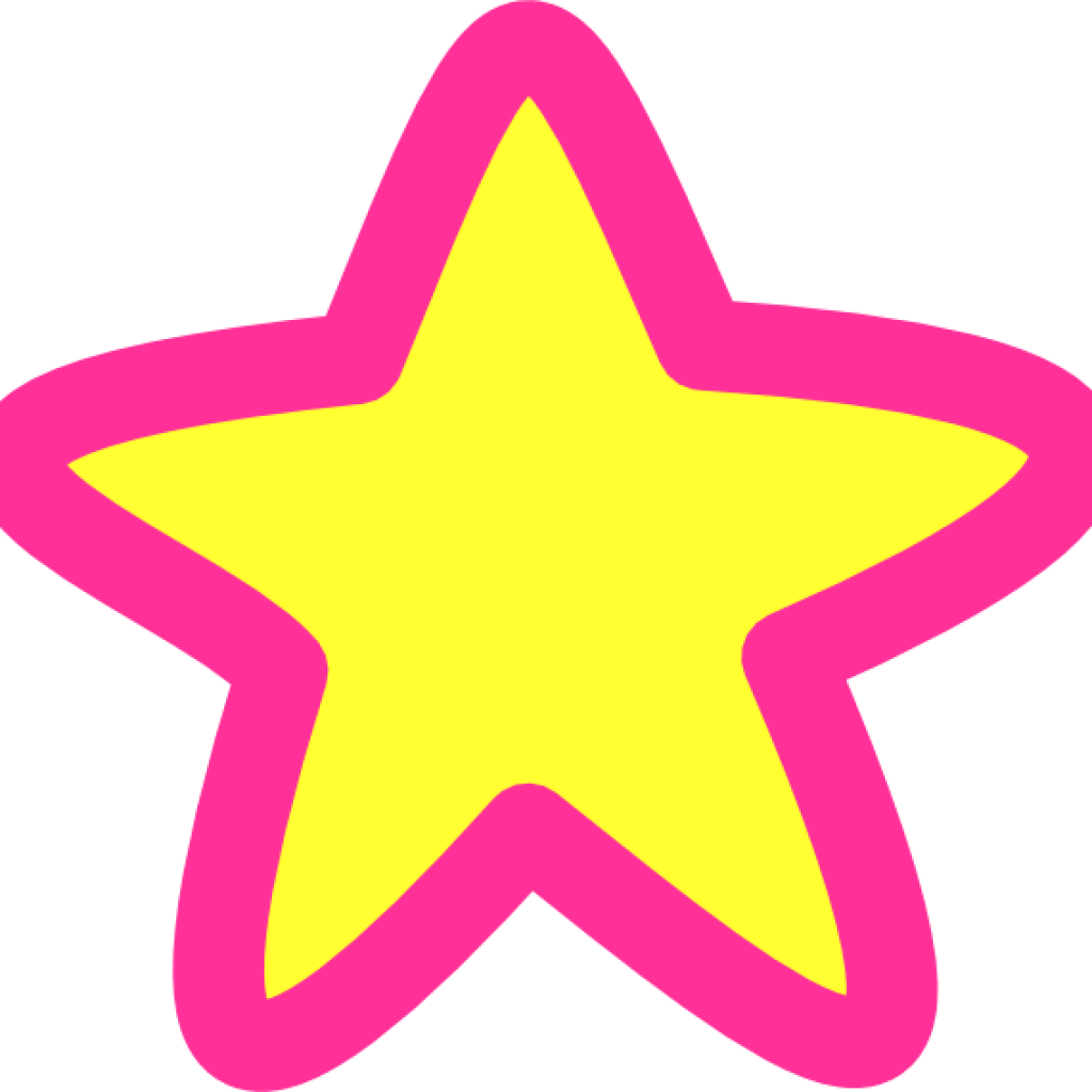 Download Pink Stars Clipart Pink Yellow Star Clip Art At Clker ...