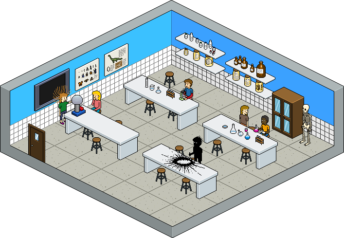 Download Science Lab - Science Lab Pixel Art PNG Image with No ...