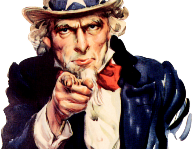 Download Original - Uncle Sam PNG Image with No Background - PNGkey.com
