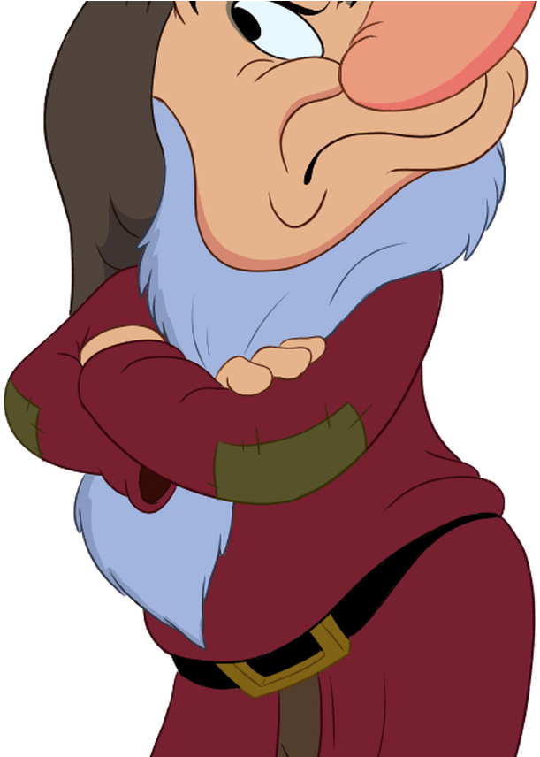 Grumpy Snow White Dwarf Png Transparent Images Png - Snow White Disney ...