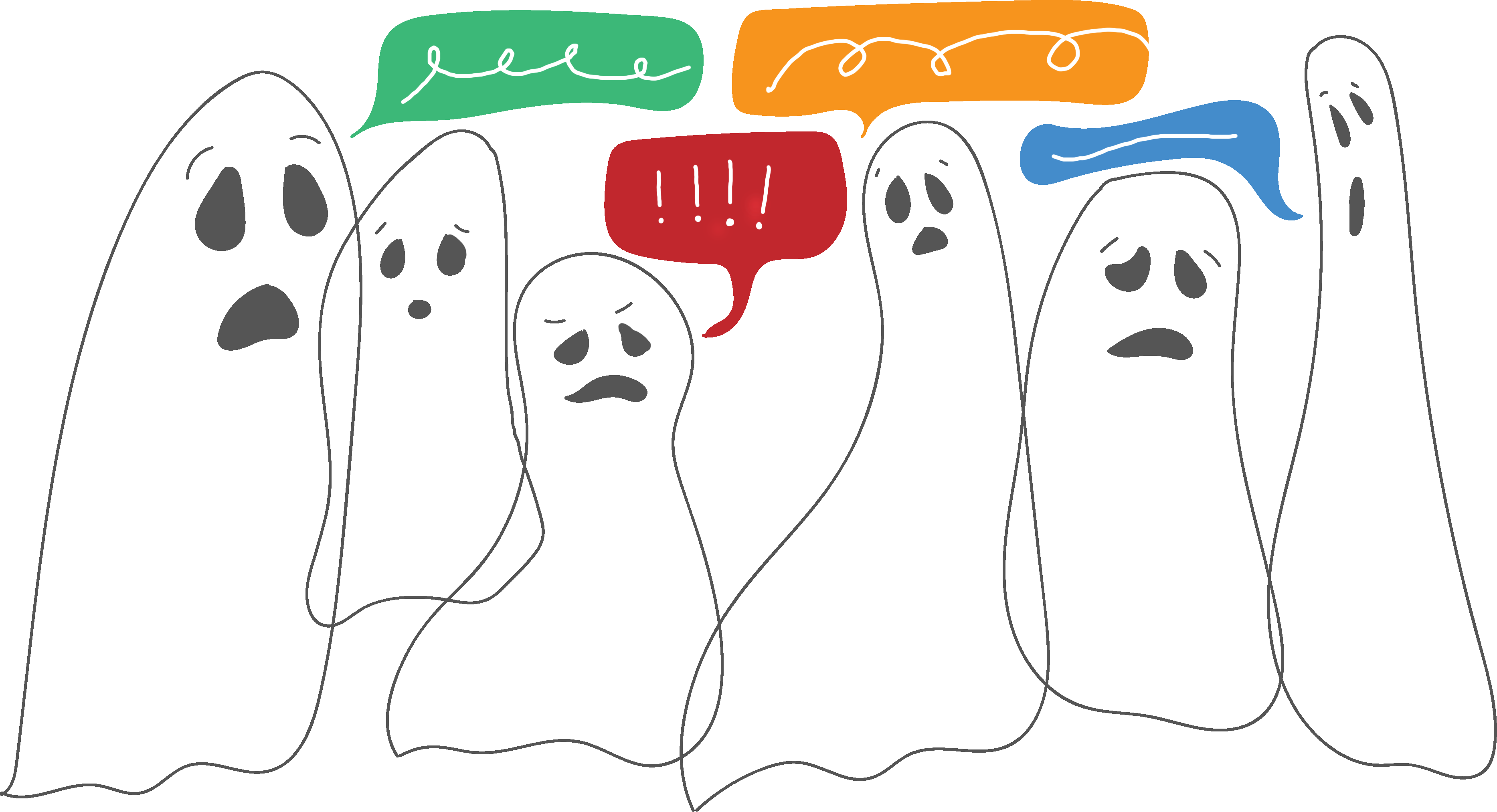 Download I Never Believed That Ghosts Were Real Until The Day - Cartoon ...