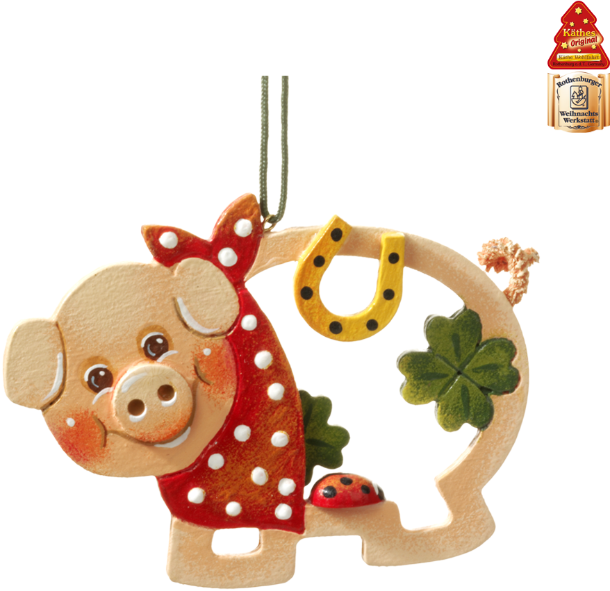 Download Good Luck Pig PNG Image with No Background - PNGkey.com