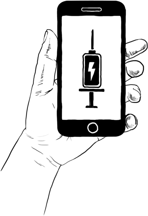 Download Cell Phone Stress - Cell Phones Addiction Png PNG Image with ...