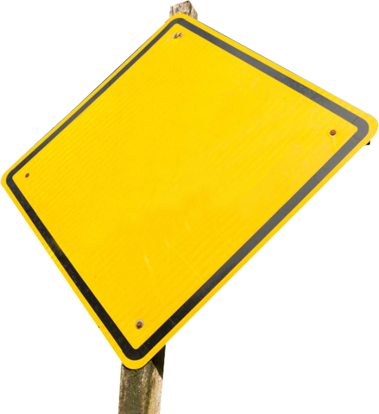 Download Blank Road Sign For Design - Traffic Sign PNG Image with No ...