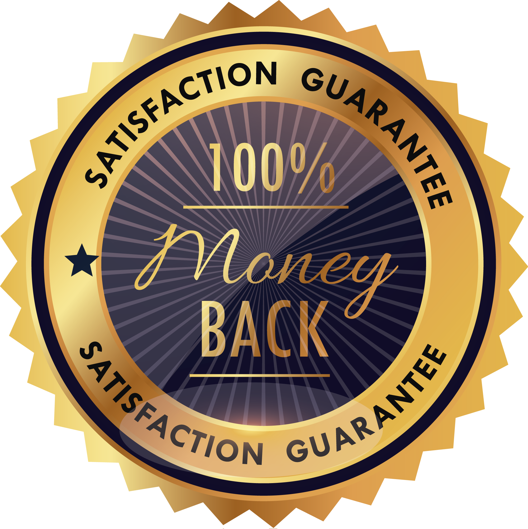 Download Money-back Guarantee - Label PNG Image with No Background ...