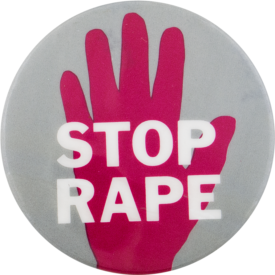 Download Stop Rape Cause Button Museum - Stop Rape PNG Image with No ...