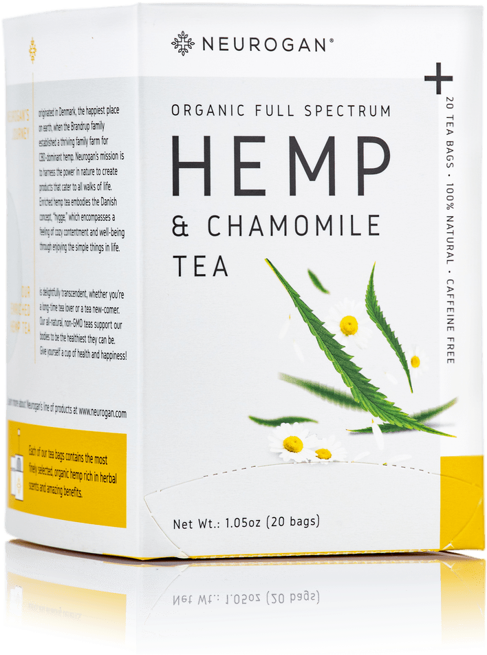Download Neurogan Hemp Chamomile Tea - Herbal PNG Image with No ...