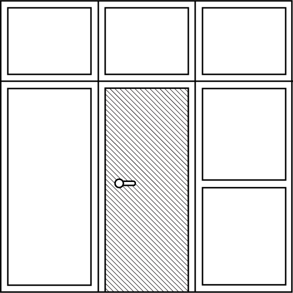 Fire Door And Windows Diagram - Architecture - Free Transparent PNG ...