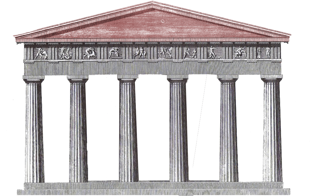 Pediment - Roman Temple - Free Transparent PNG Download - PNGkey