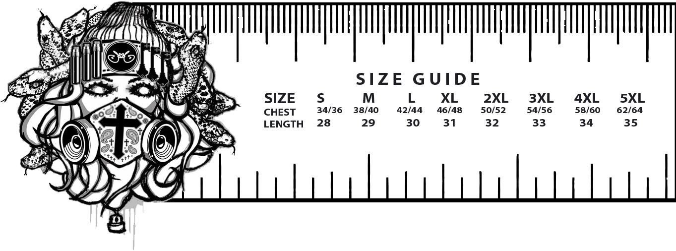 Urban Gypset Size Guide - Number - Free Transparent PNG Download - PNGkey
