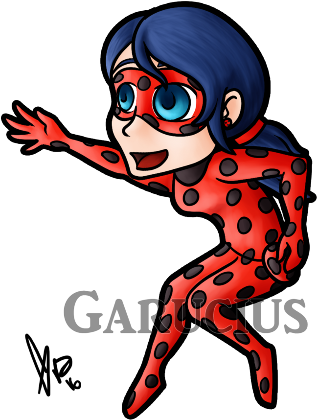 Download Miraculous Ladybug Lady Bug By Garucius - Sunset PNG Image ...