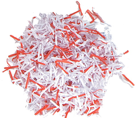 Download Cross Cut Shredding - Orange PNG Image with No Background ...