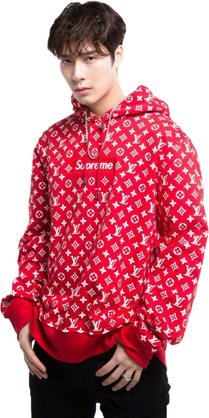 Download Jackson Sticker - スーパー コピー ルイ ヴィトン パーカー PNG Image with No ...