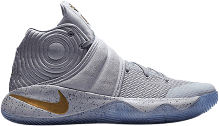 Download Kyrie 2 Gs - Kyrie 2 Gray And Gold PNG Image with No ...