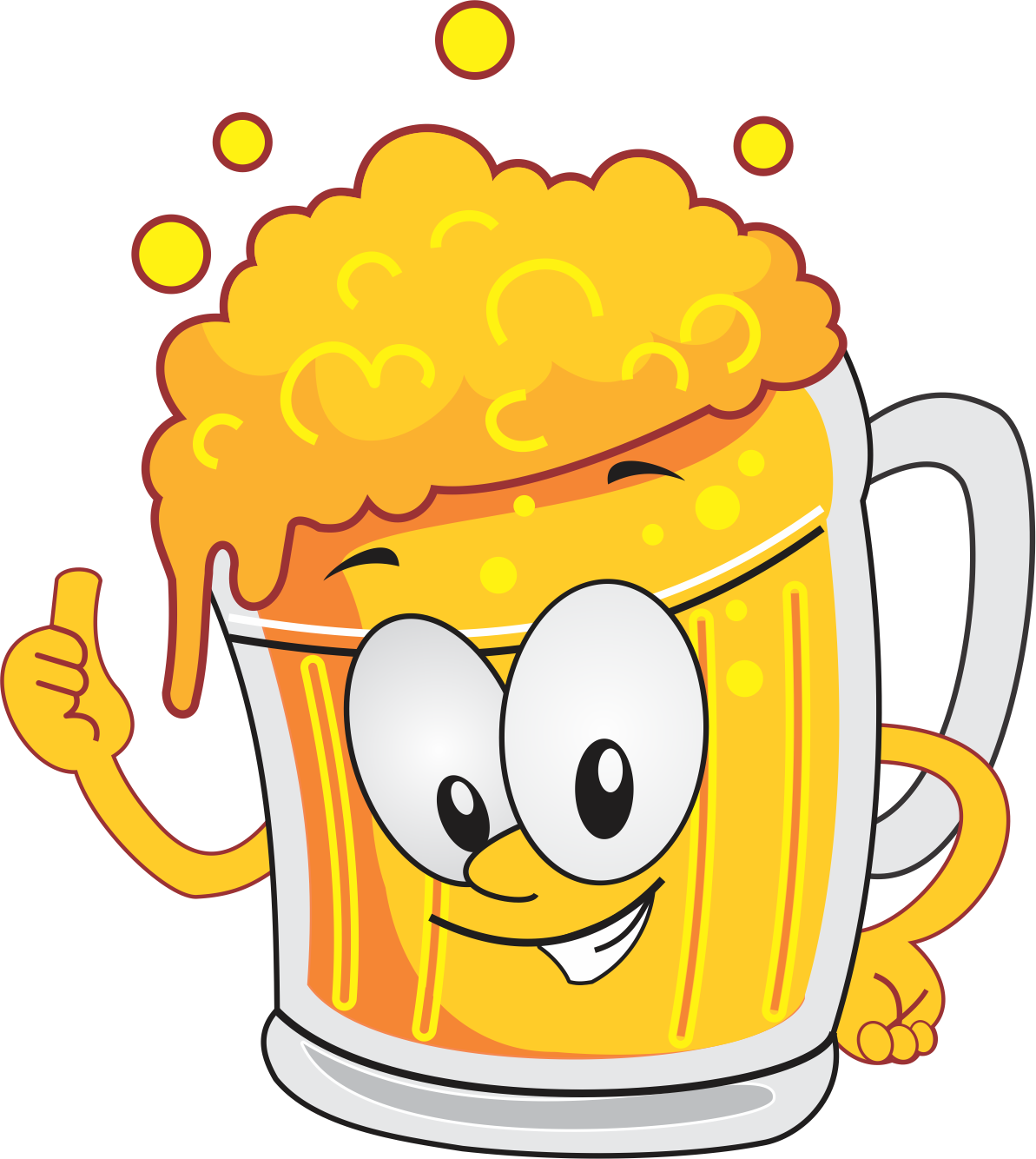 Download Cute Beer Cliparts - Emoticon Copo De Cerveja PNG Image with ...