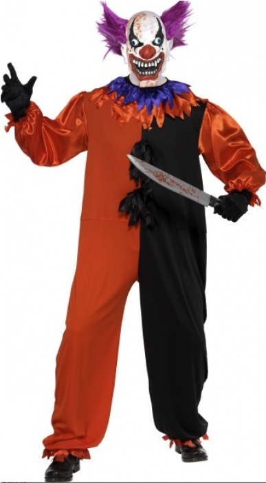 Scary Bo Bo The Clown - Halloween Costume - Free Transparent PNG ...