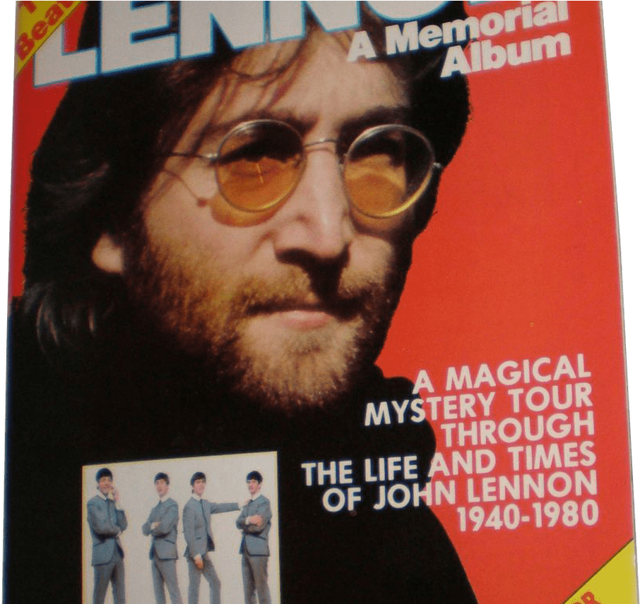 Download Beatles John Lennon Tribute Magazine 1981 Sold On Ruby ...