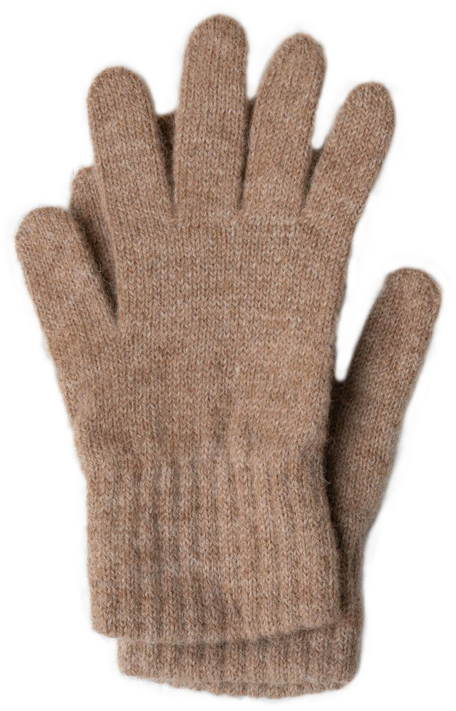 Download All Terrain Gloves Fawn - Wool PNG Image with No Background ...