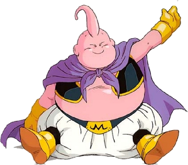 Majin Boo - Majin Boo Sentado - Free Transparent PNG Download - PNGkey