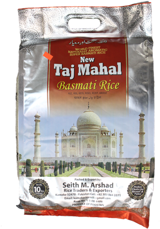 Download New Taj Mahal Basmati Rice - Taj Mahal PNG Image with No ...