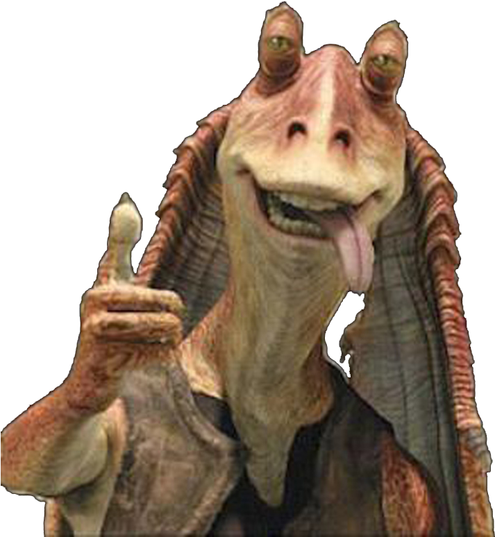 Download Jar Jar Binks 1 - Jarjar Binks PNG Image with No Background ...